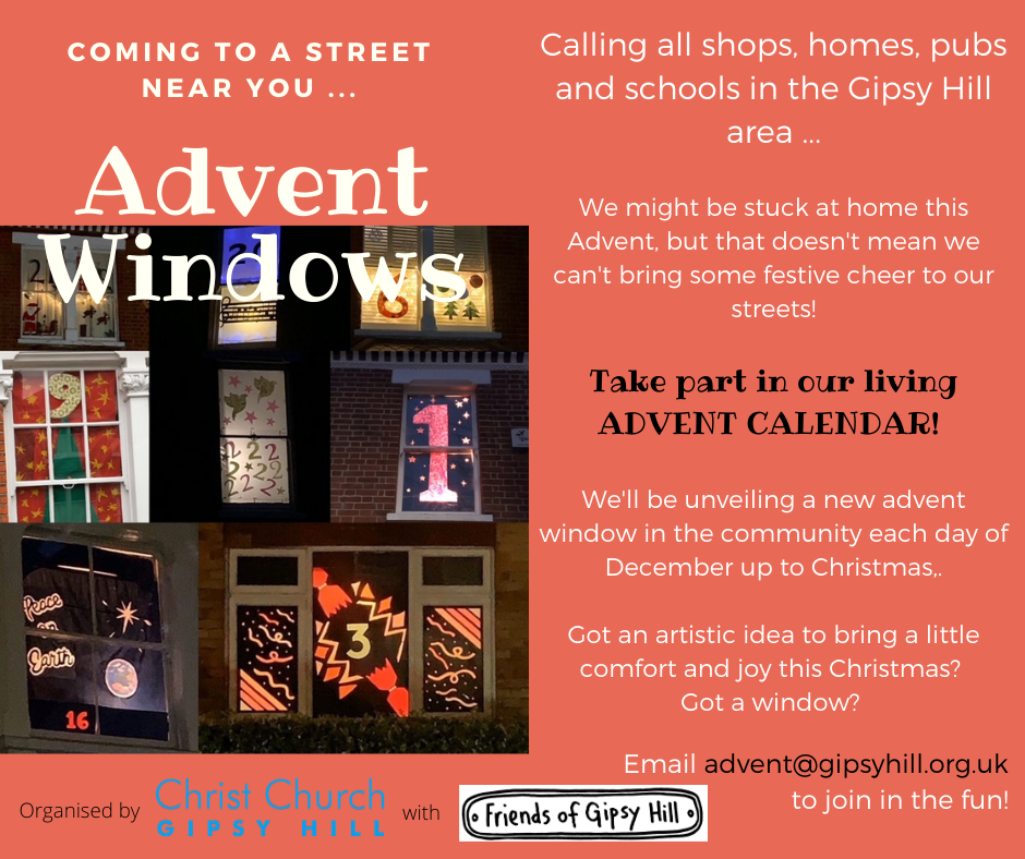 Advent Windows – Friends of Gipsy Hill